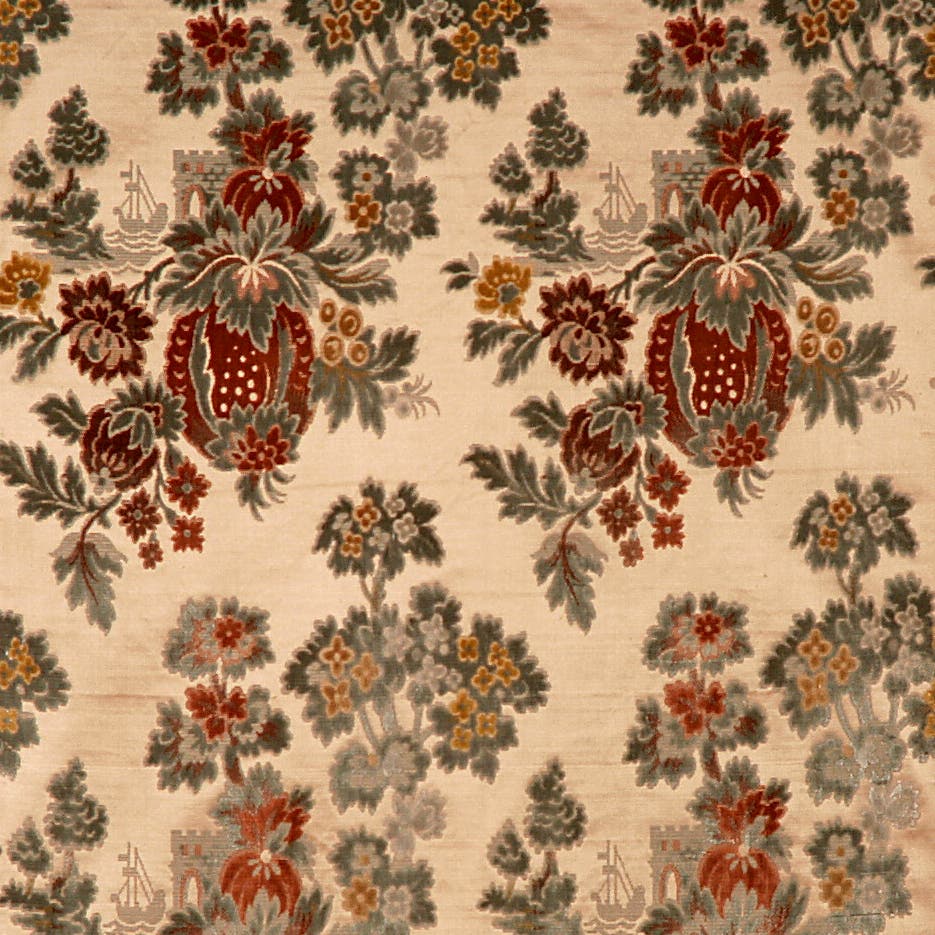 Carpaccio. Hand woven figured velvet. Rubelli