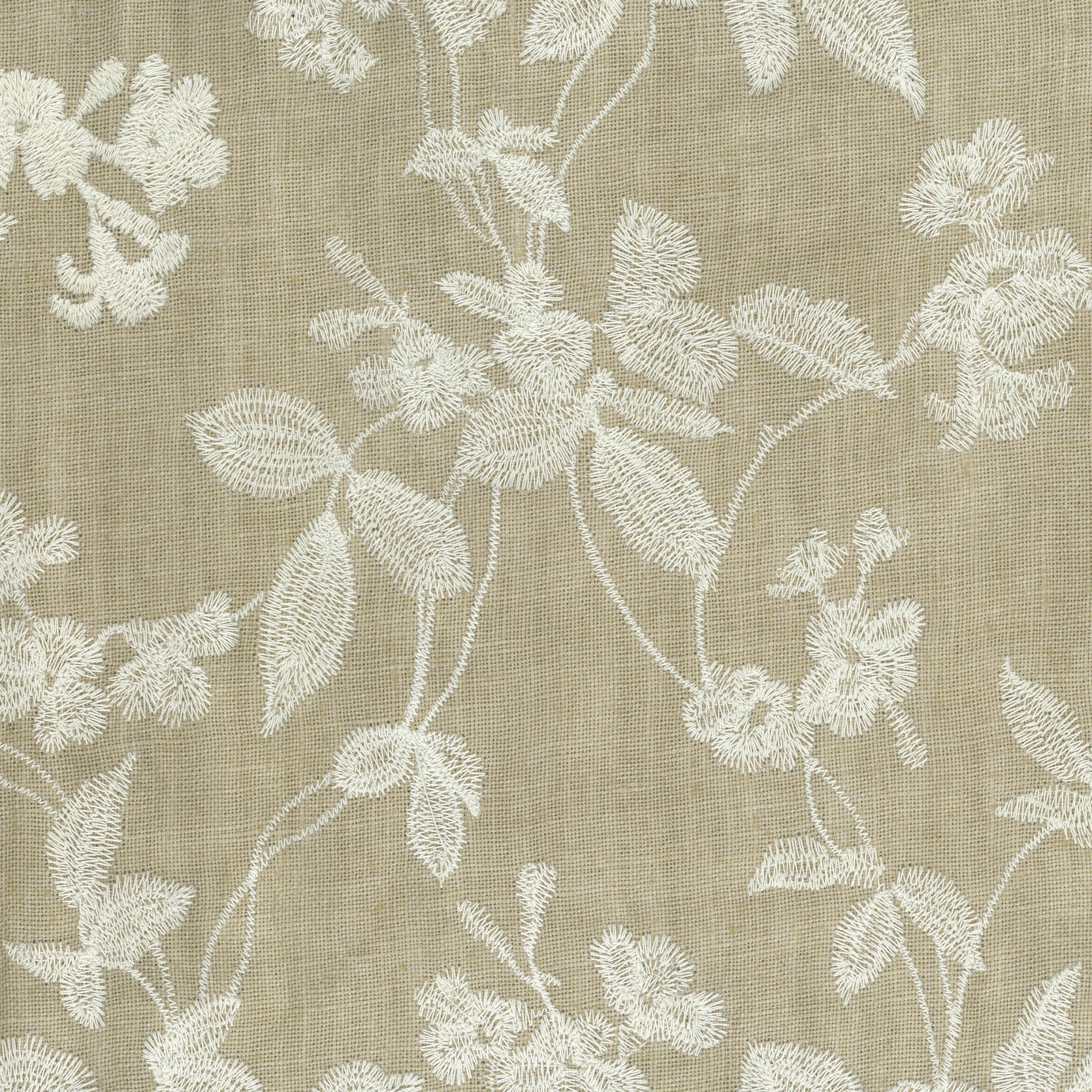 Jasmine. Embroidered fabric. Rubelli
